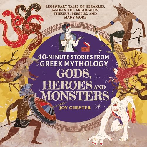 Amazon.com: 10-Minute Stories from Greek Mythology: Gods, Heroes, and ...