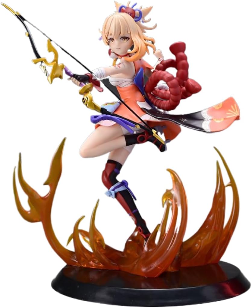RZAHUAHU Genshin Impact Shenhe 1/7 Figure 29CM miHoYo Anime Spiele ...