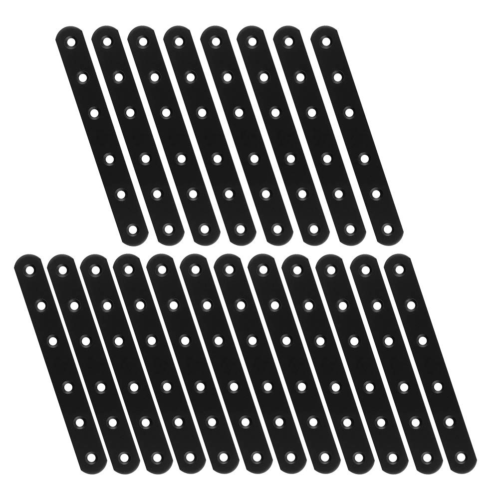 Buy STARVAST 20 Pack Straight Steel Brace, Straight Corner Bracket ...