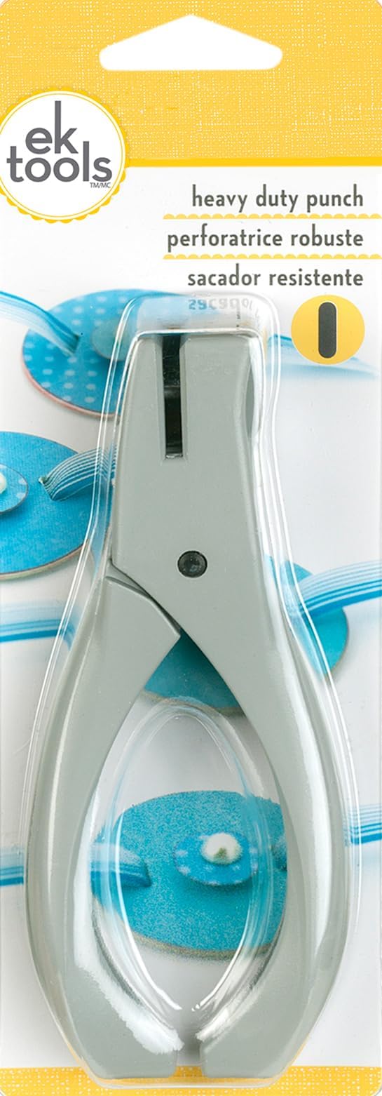 EK Success Heavy Duty Vertical Slot Punch, Light Grey, 2.57 x 7.98 x 21 ...