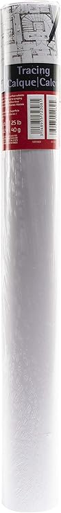 Amazon.com: Canson Artist Series Tracing Paper, Roll, 18inx20yd (25lb ...