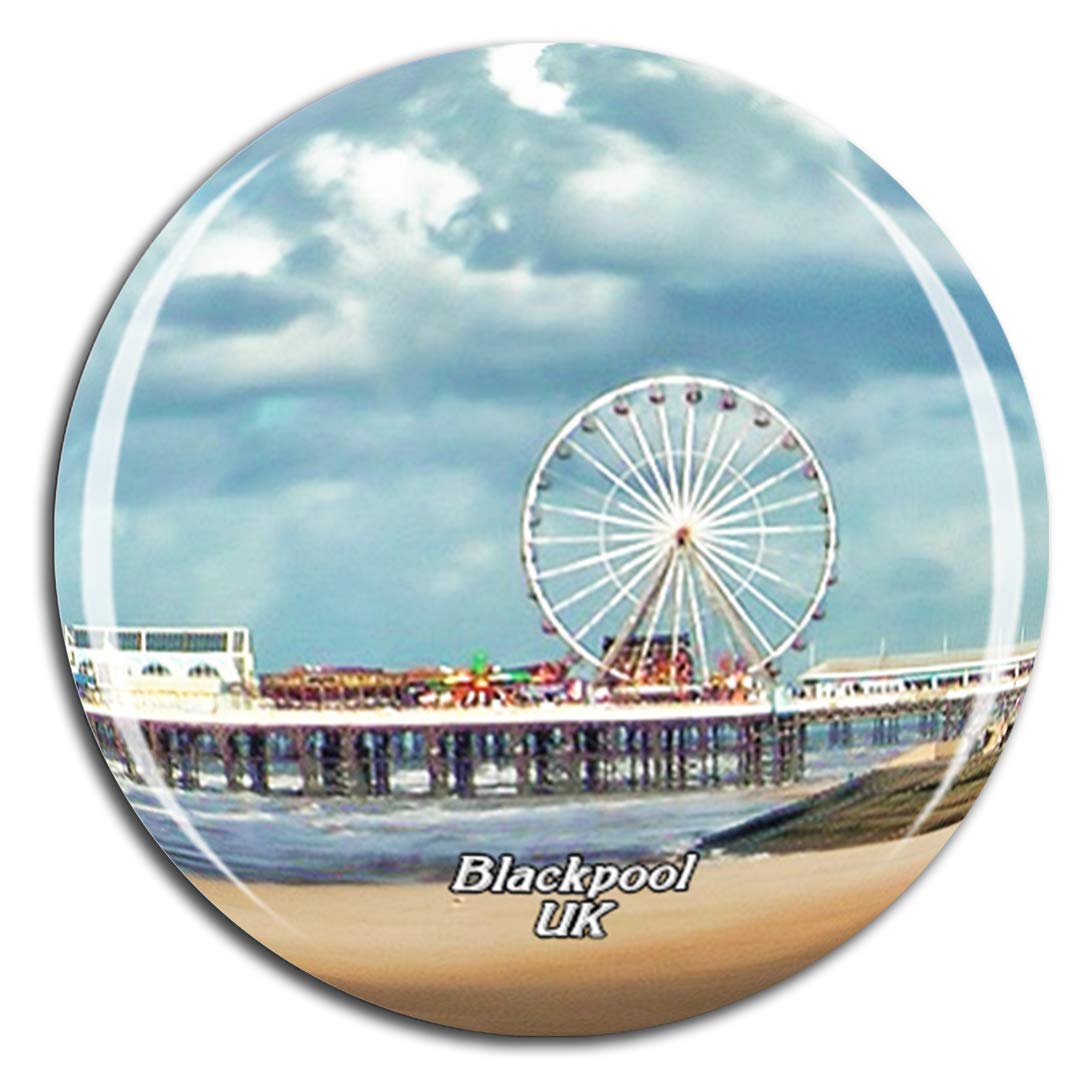 Buy Weekino UK England Blackpool Pleasure Beach Fridge Magnet 3D ...