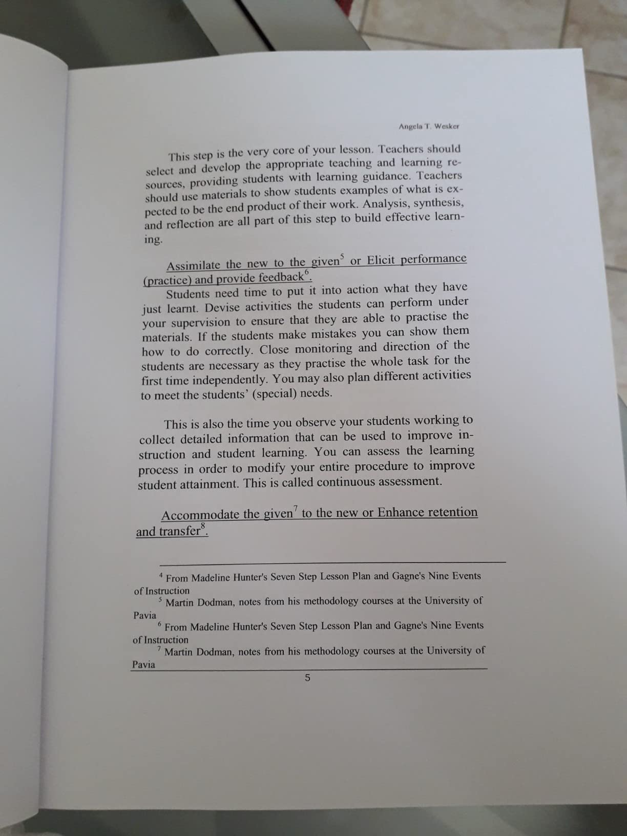 Lesson Planning in an EFL Class: concorso a cattedra 2020 classi AB24 ...