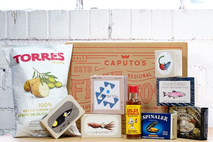 Amazon.com: Feast of Seven Tinned Fishes | Omega-3, Wild Caught, | Jose ...