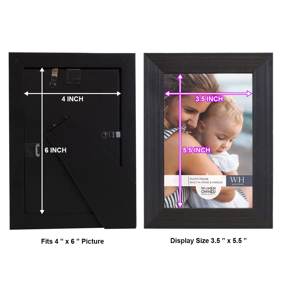 Snapklik.com : Renditions Gallery 4x6 Inch Picture Frame Modern Style ...