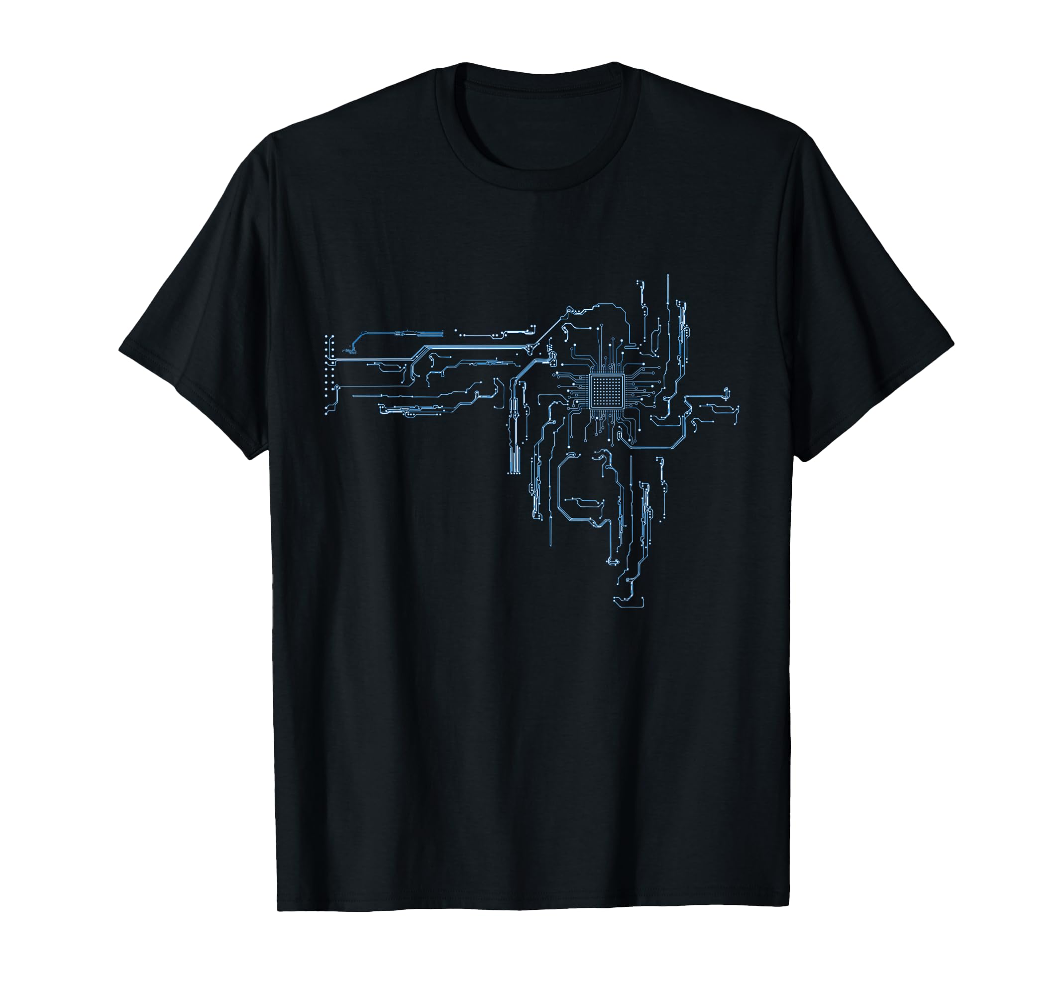 Amazon.com: Electrical Engineer Computer CPU Core Circuit Board T-Shirt ...
