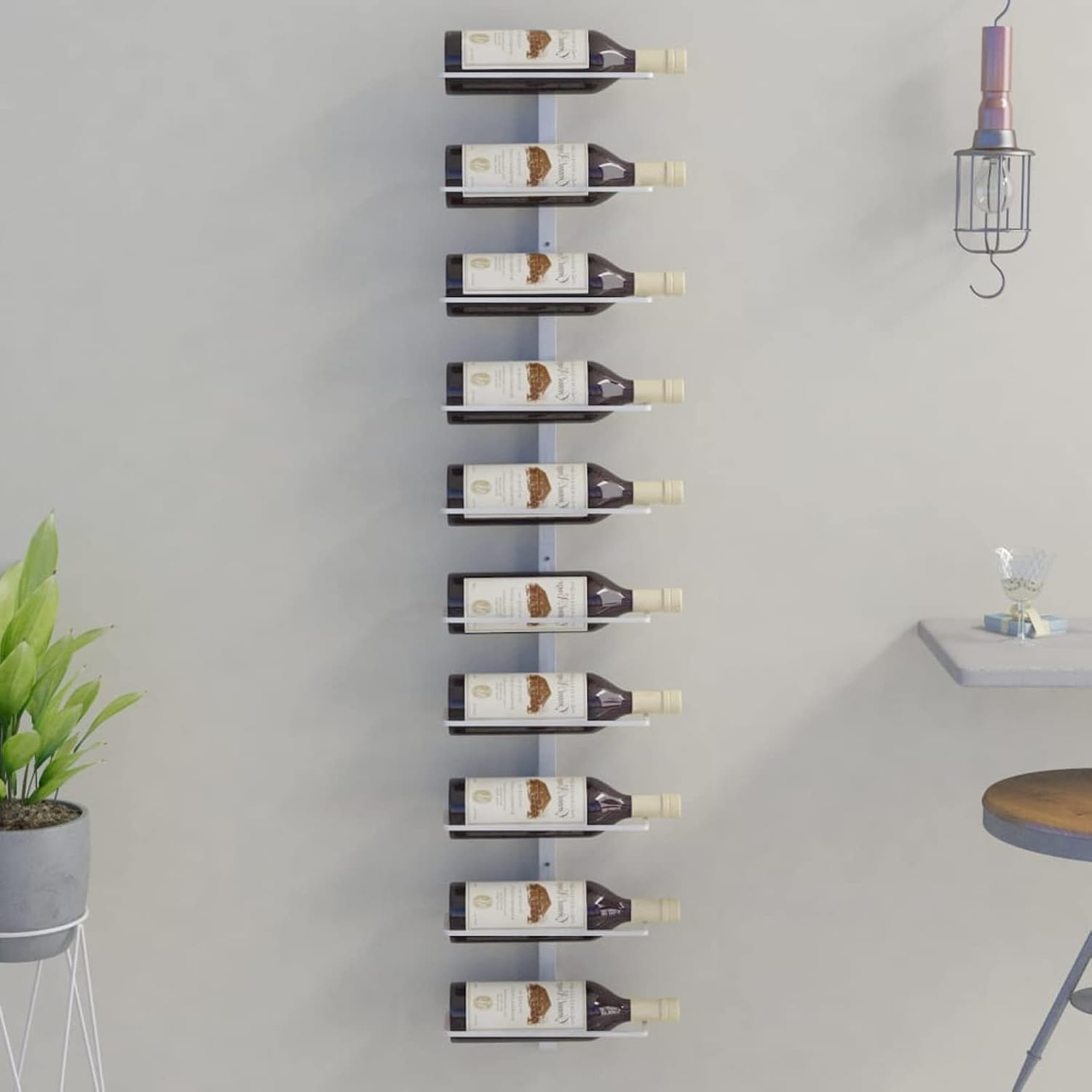 Wunderschone Weinregal Wand Modern Bild