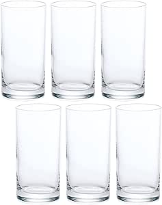 Amazon.com: ADERIA B6576 Tumbler 8.1fl oz(240ml) G Line Set of 6 Made in Japan : Home & Kitchen