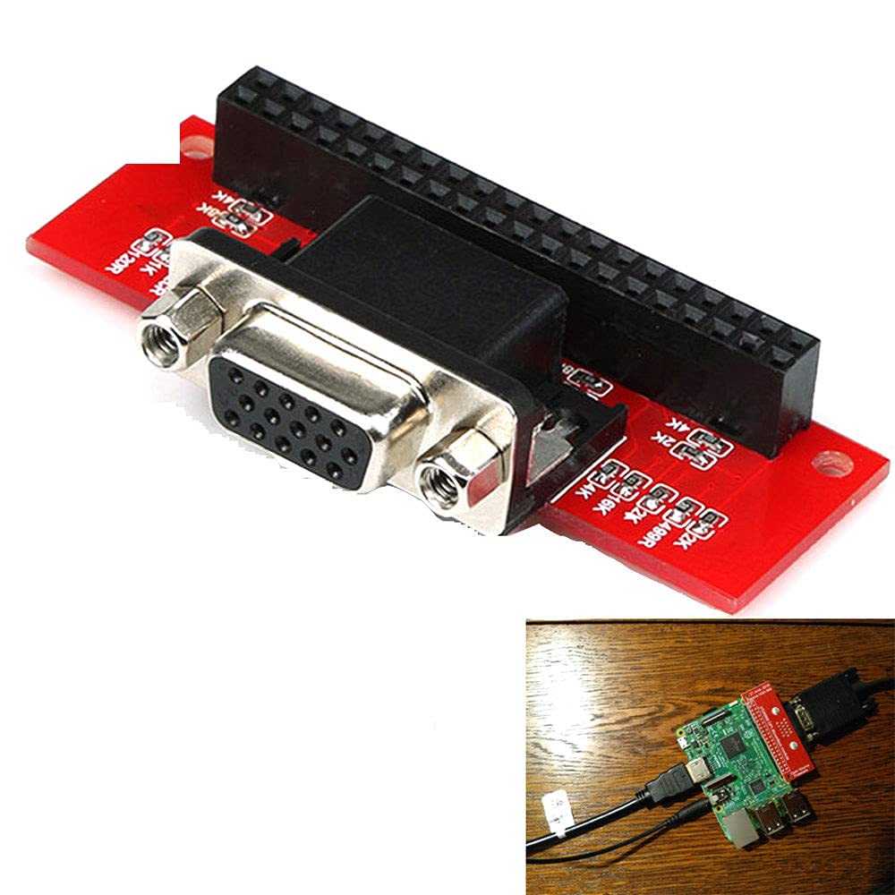Amazon.com: EP-0073 VGA666 Gert-VGA Adapter Board Module GPIO to VGA ...