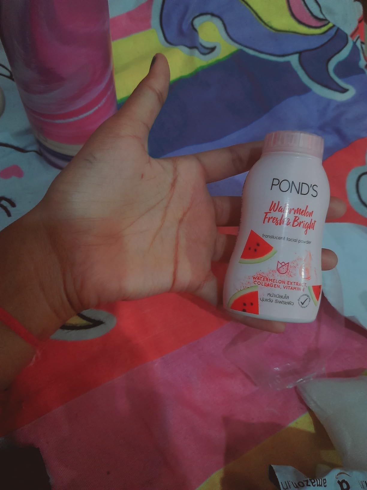 Buy POND'S Watermelon Fresh & Bright Translucent Facial Powder For All ...