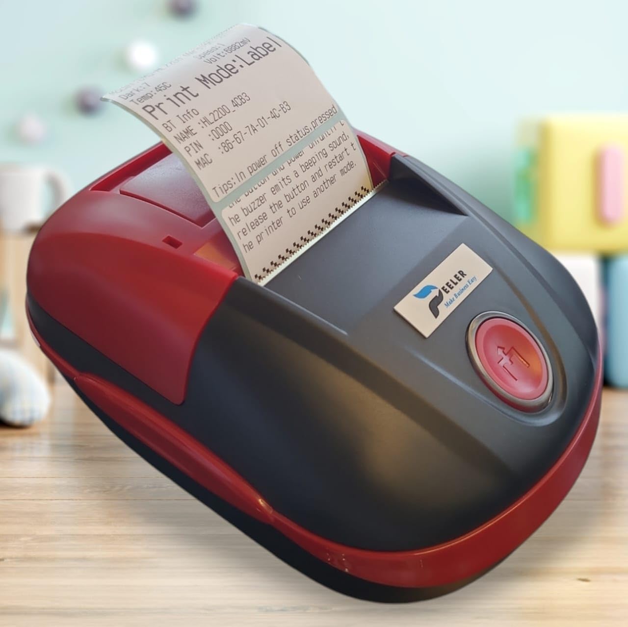 Peeler 2 Inches Direct Thermal Printer (Label+Receipt) : Amazon.in ...