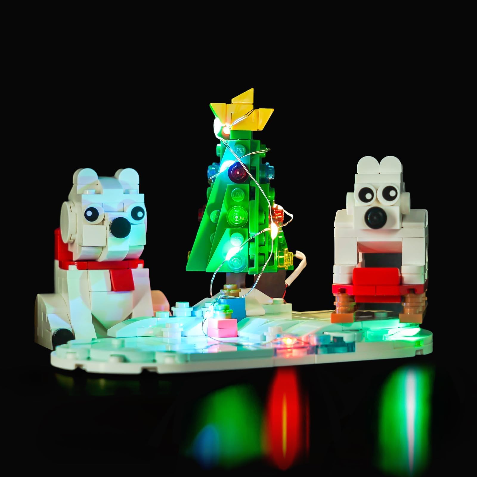 Amazon.com: LocoLee LED Light Kit for Lego Wintertime Polar Bears 40571 ...