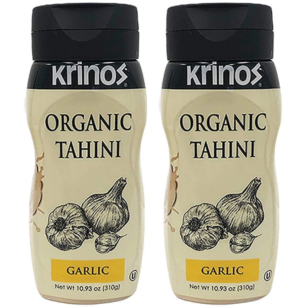 Amazon.com : Organic Garlic Tahini Pack of 2 : Grocery & Gourmet Food