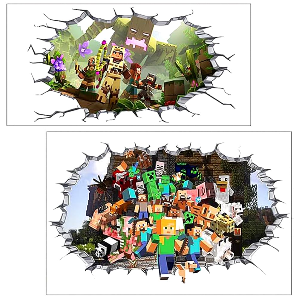 Minecraft Vinyl Wall Decals