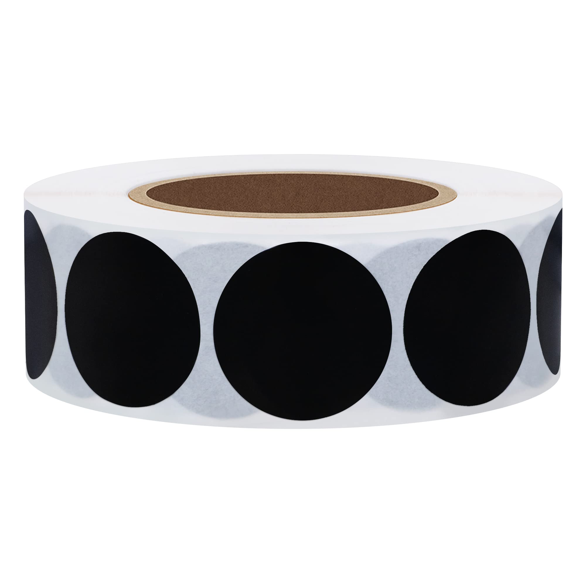Snapklik.com : Hybsk Color Coding Dot Labels 1" Round Natural Paper ...