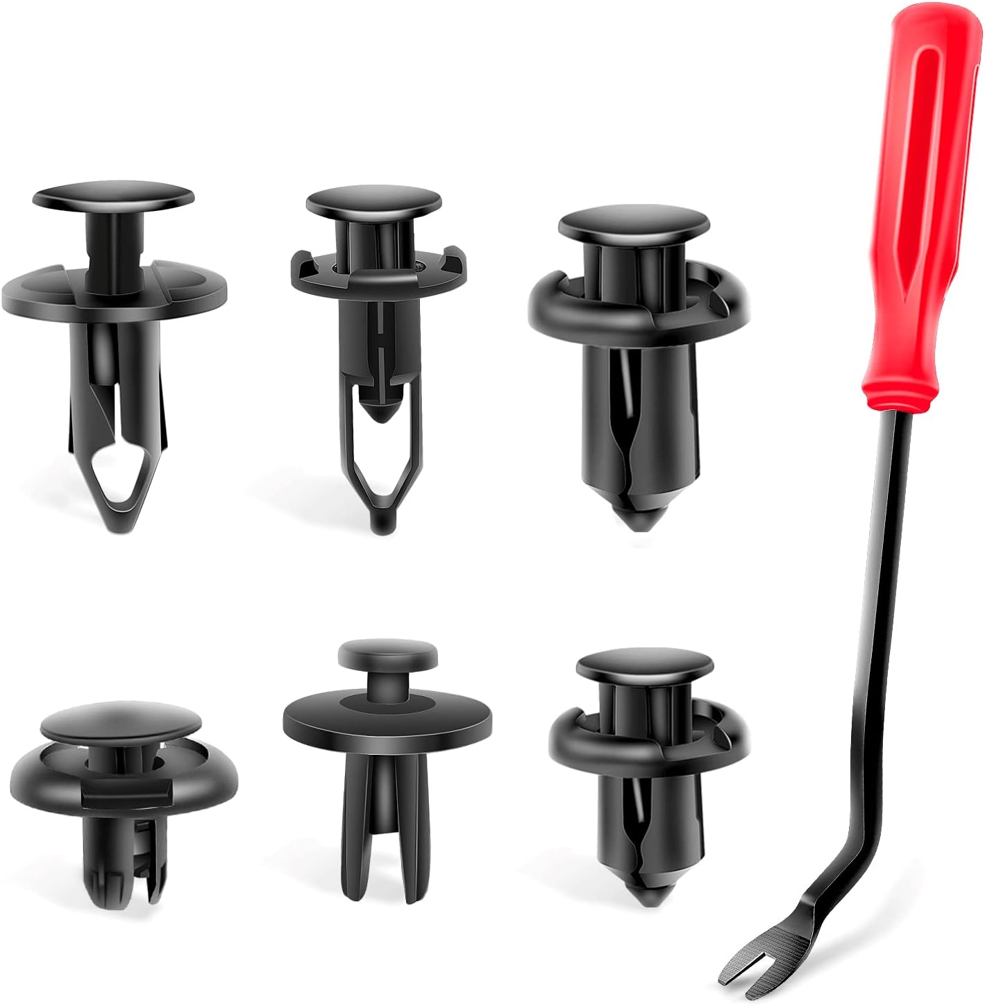 Amazon.com: Nilight Car Retainer Clips Fastener Remover 6.3mm 8mm 9mm ...