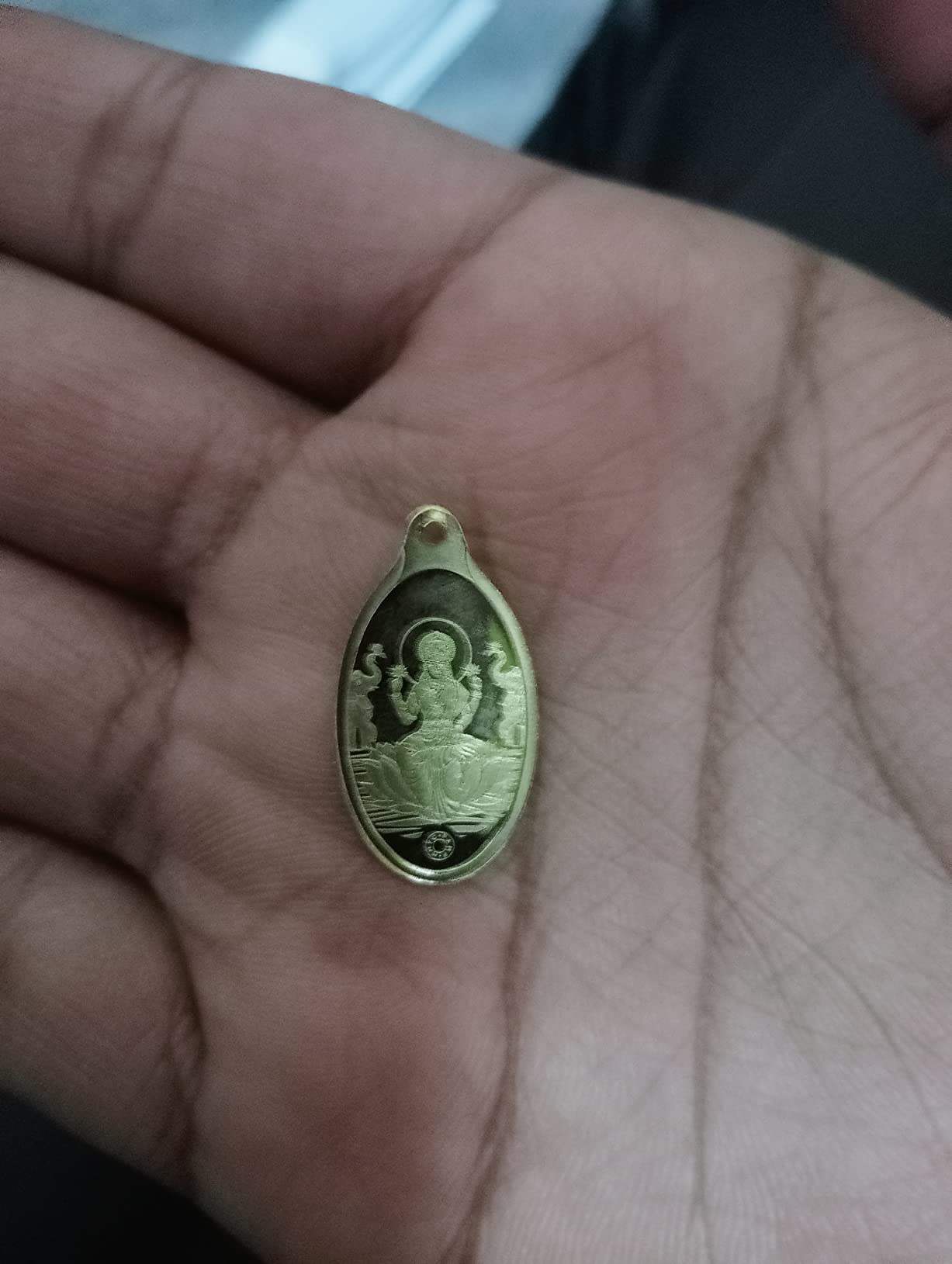 Muthoot Gold Bullion Corporation Metal 24 kt (999.9) Goddess Lakshmi ...