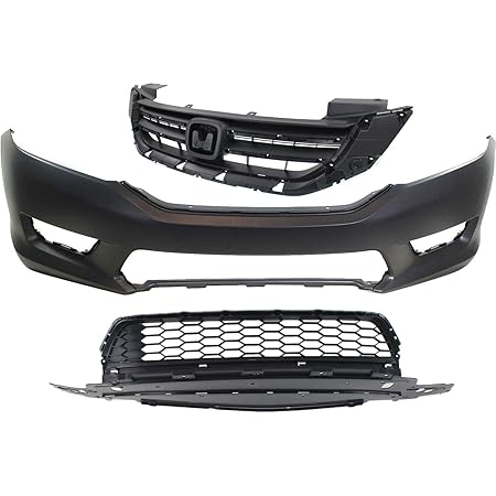 Amazon.com: ECOTRIC Front Grille w/Molding Compatible with 2013-2015 ...