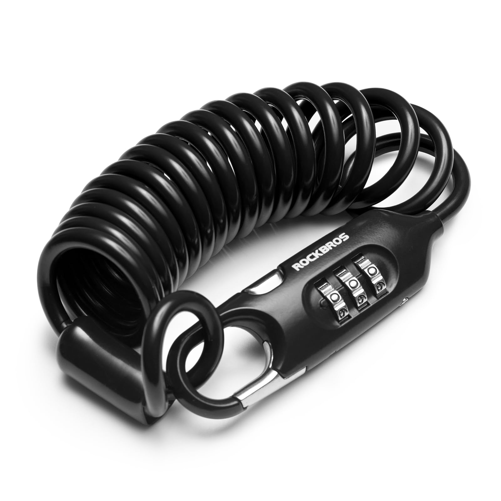 Amazon.com: ROCKBROS Bike Lock Cable Combination Motorcycle Helmet Lock ...