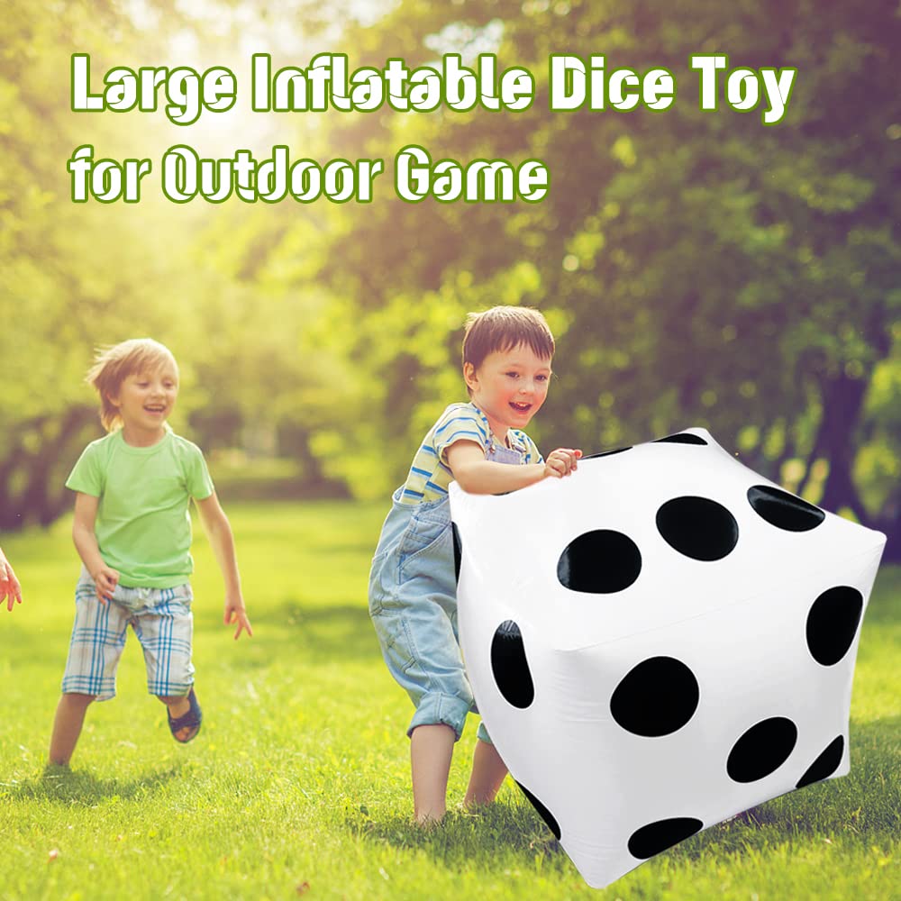 Snapklik.com : 2 Pcs 20 Inch Jumbo Inflatable Dice,Giant Inflatable ...