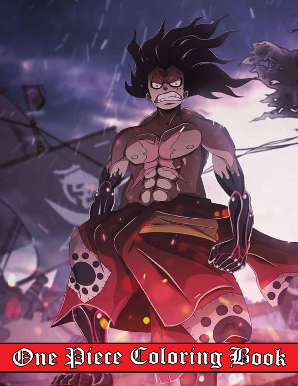 One Piece Coloring Book Anime Coloring Books One Piece For Luffy ...