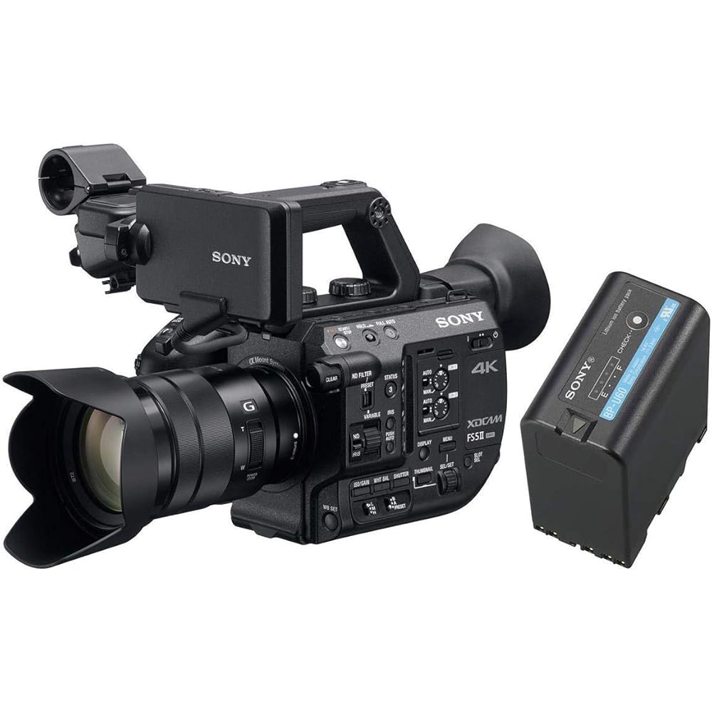 $208/mo - Finance Sony PXW-FS5M2 4K XDCAM Compact Handheld Camcorder with Super 35 CMOS Sensor ...