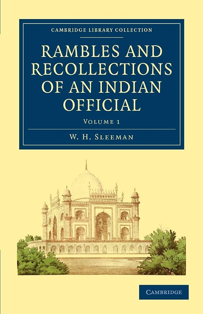 Amazon.com: Rambles and Recollections of an Indian Official (Cambridge ...