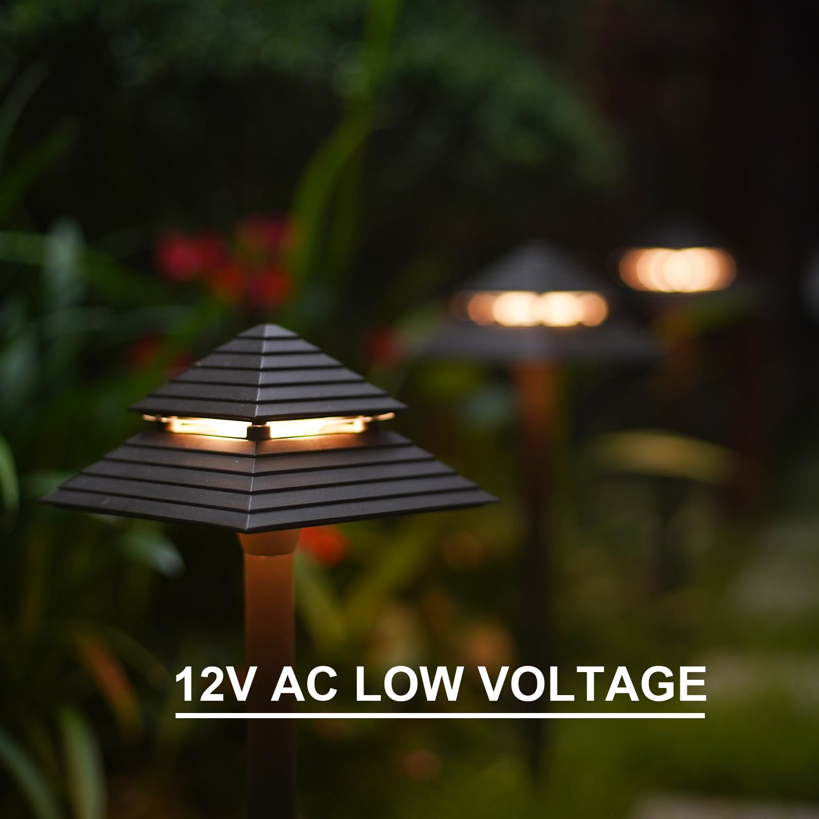 Snapklik.com : Landscape Lighting 8PK Low Voltage Outdoor Path Lights 2 ...