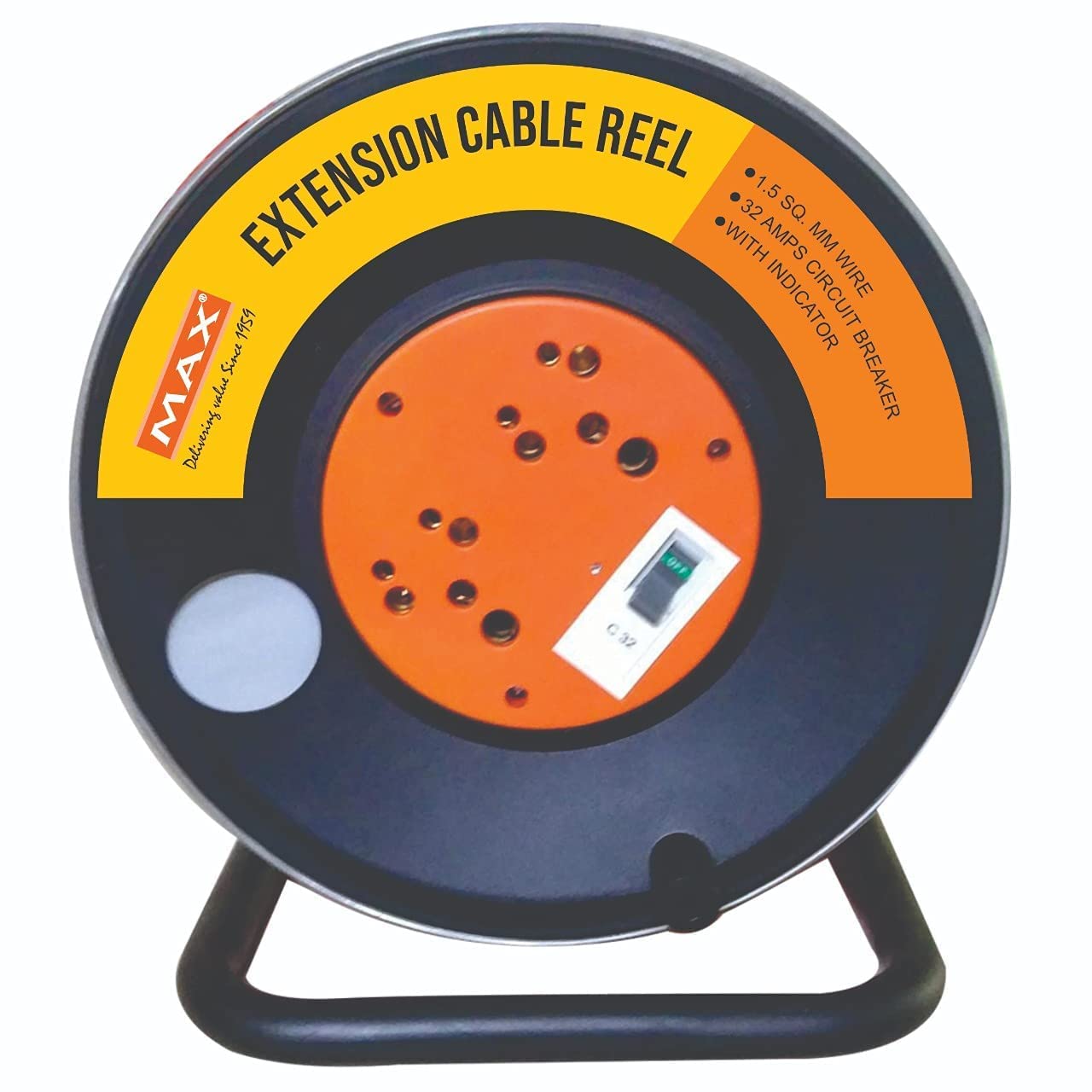 MAX Extension Drum (25 Meter Wire) : Amazon.in: Electronics