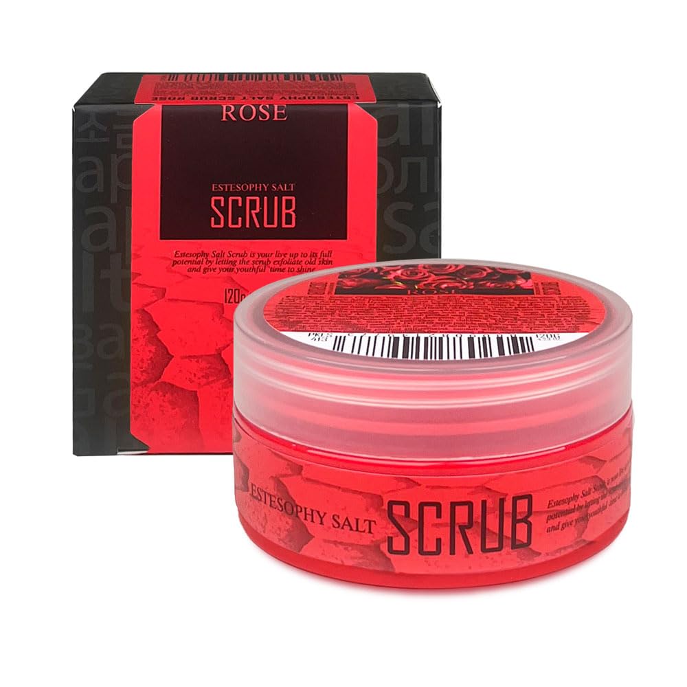 Snapklik.com : Estesophy Salt ScrubRoseKorean Salt Body Scrub, Salt ...