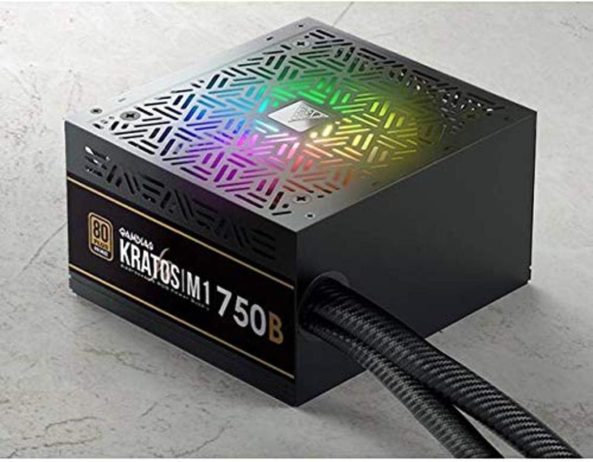 Amazon.com: GAMDIAS RGB Gaming PC Power Supply 750W 80 Plus Bronze ...