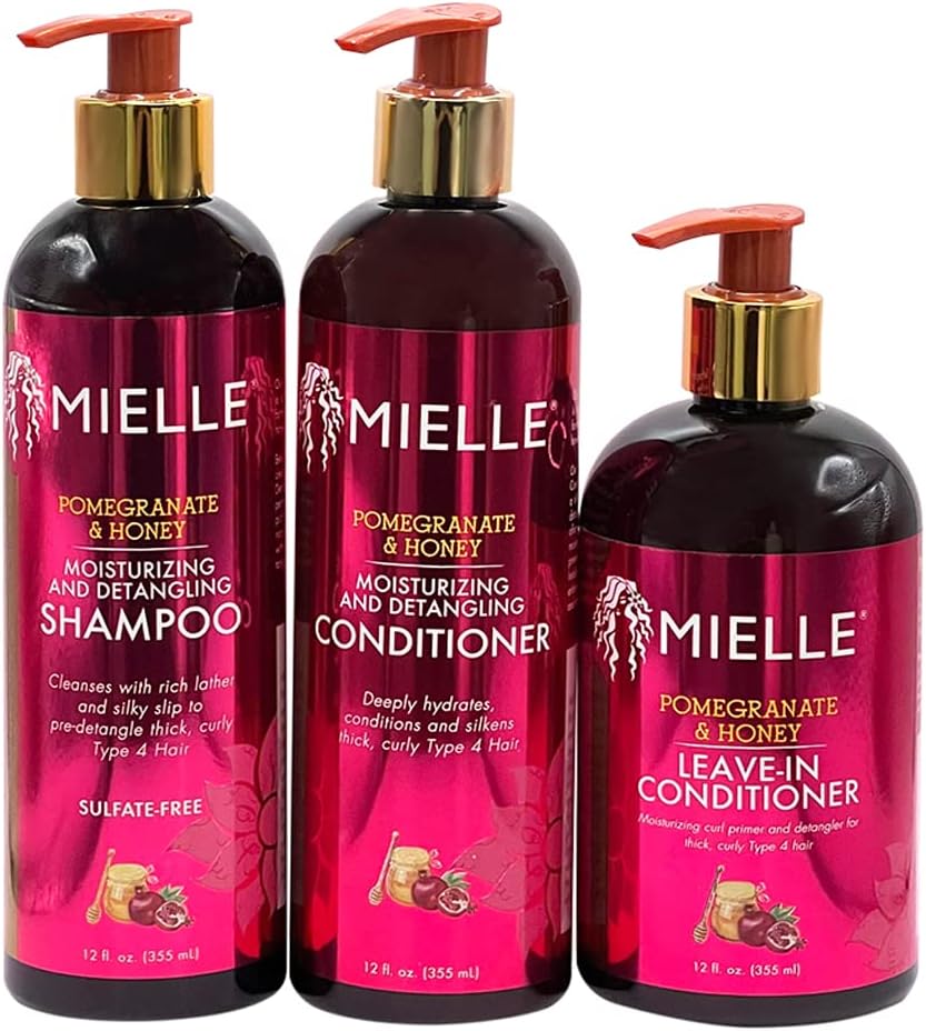 Amazon.com : Mielle Organics Pomegranate & Honey Leave-In Conditioner ...