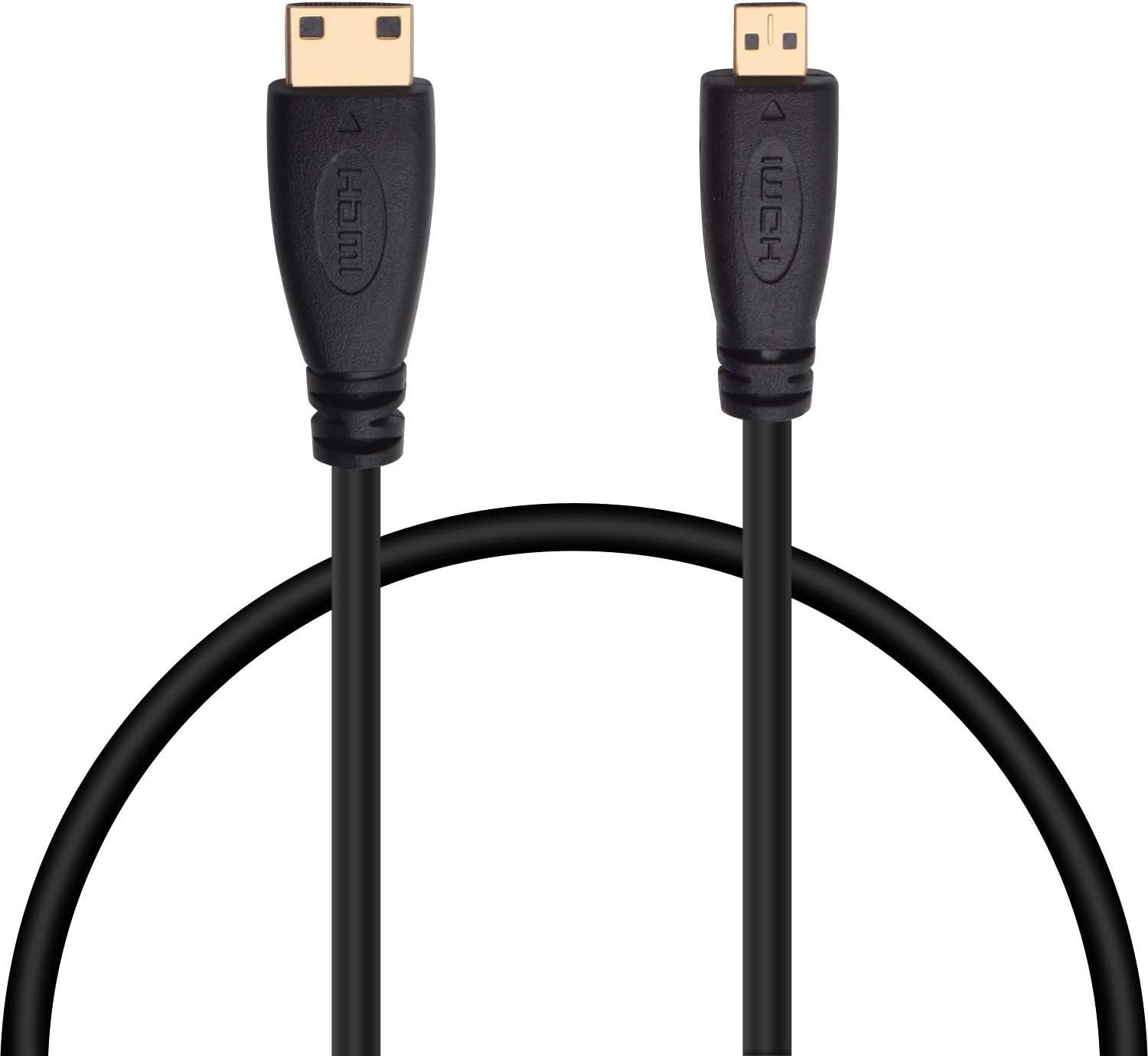 Amazon.com: Seadream Micro HDMI Type D Male to Mini HDMI Type C Male ...