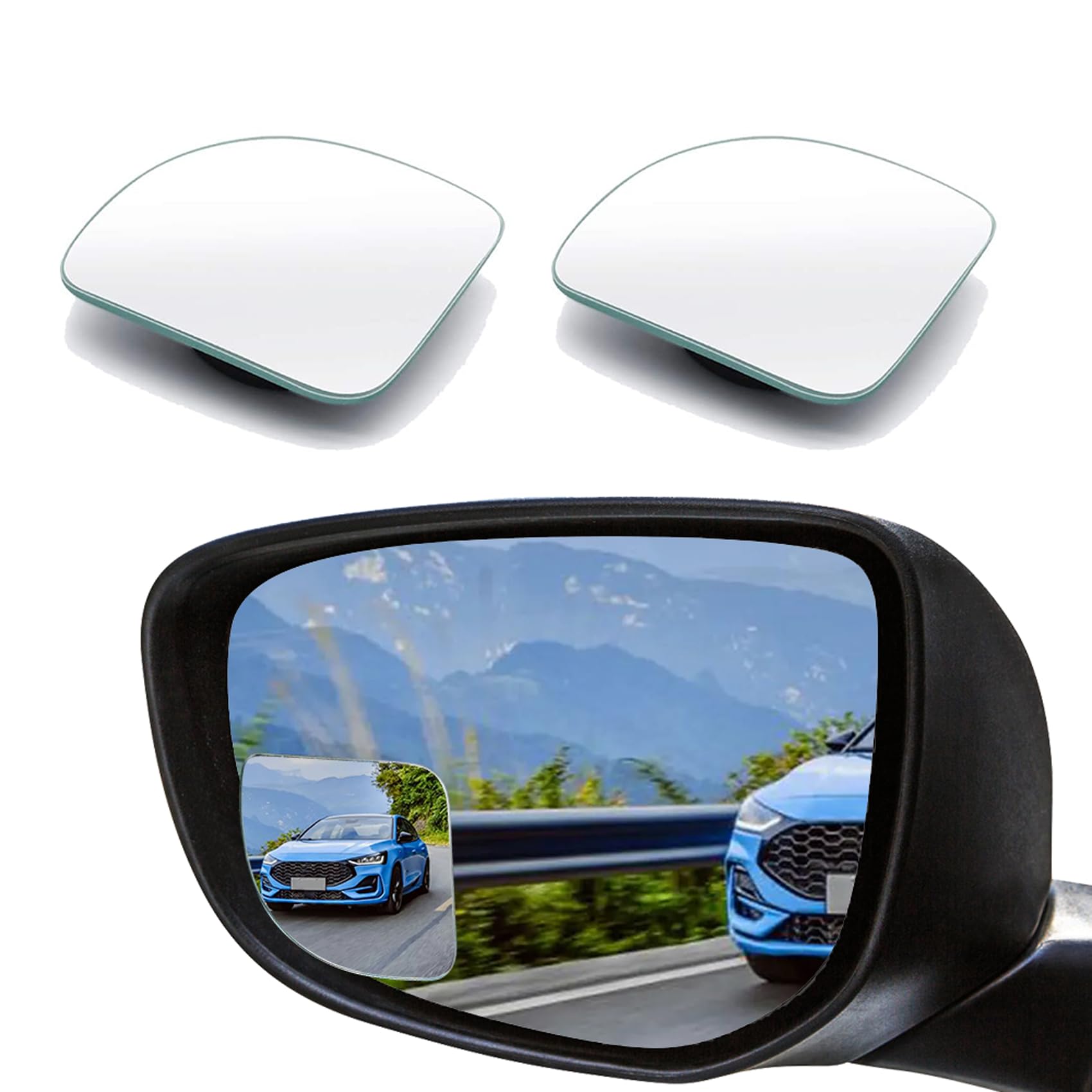 Amazon.com: HAOBO Blind Spot Mirror, Blindspot Mirror for Car, HD Glass ...