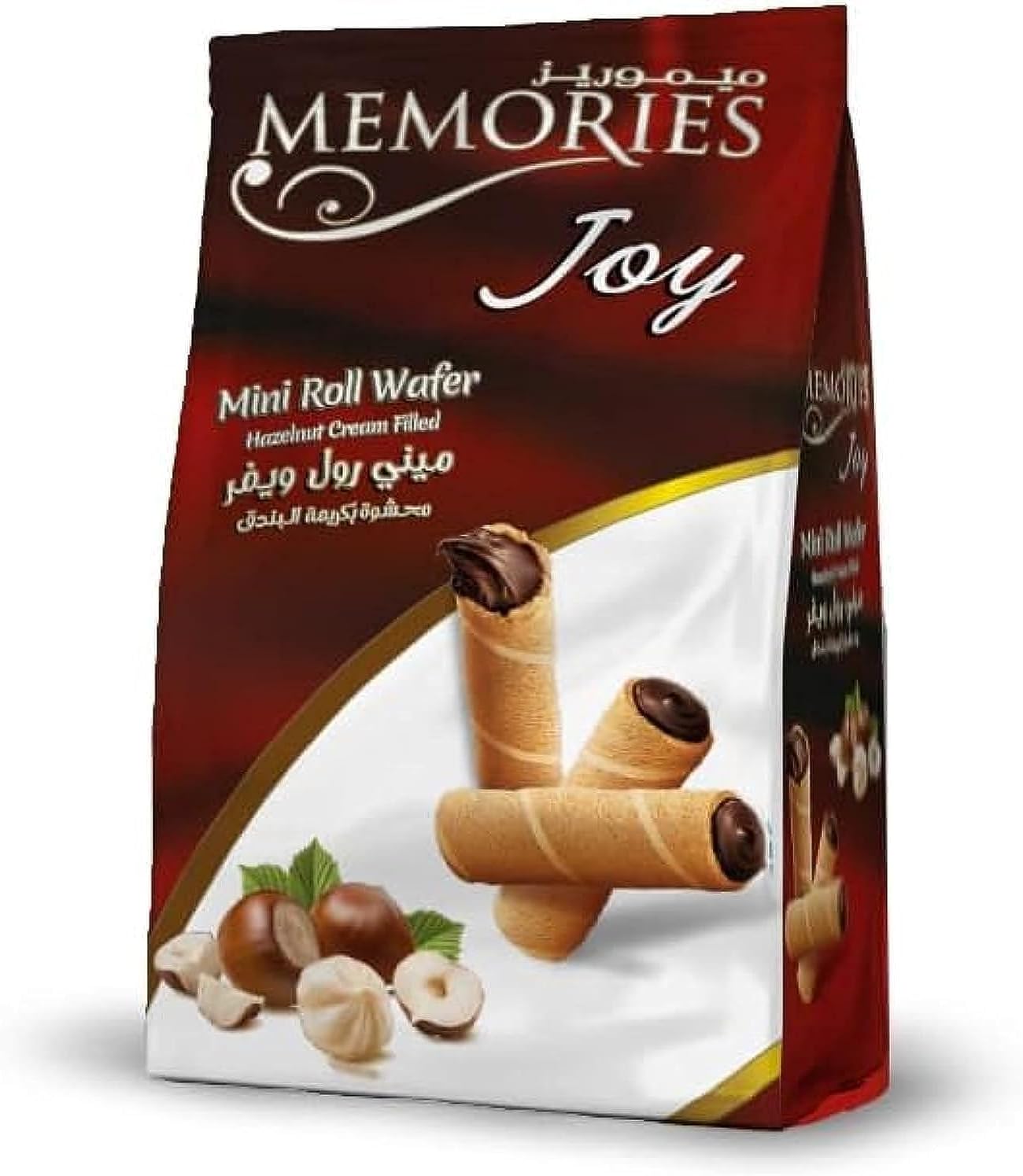 Memories Hazelnut Mini Roll Wafer 115g : Buy Online at Best Price in ...