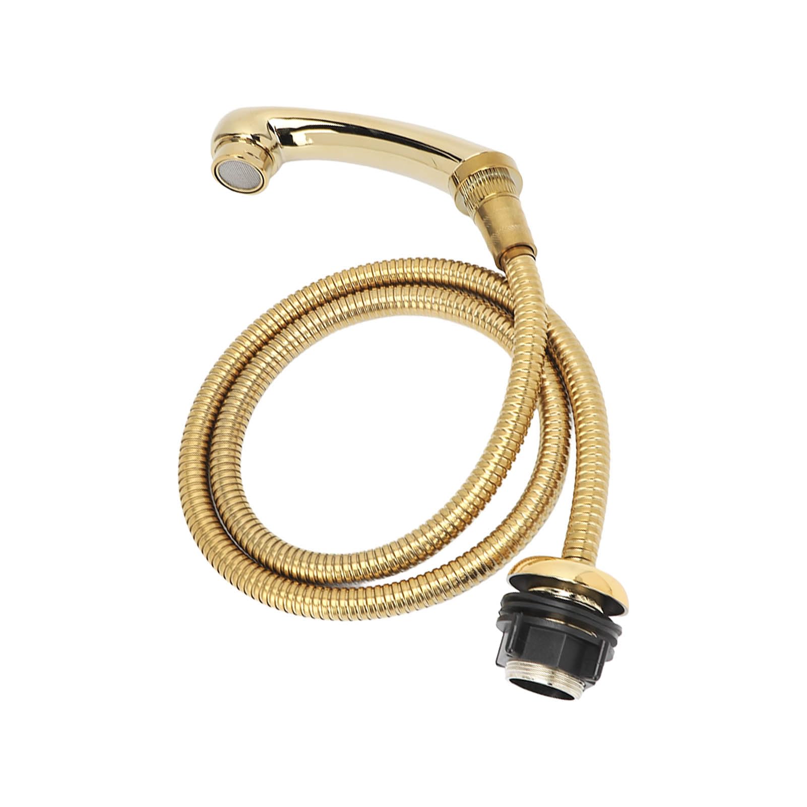 Salon Shampoo Bowl Faucet, Hair Wash Tap Mixing Valve with Shower Head ...