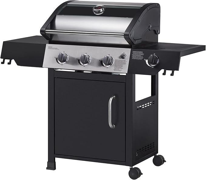 Amazon.com: VANSTON Liquid Propane Gas Grill, Stainless Steel BBQ Grill ...