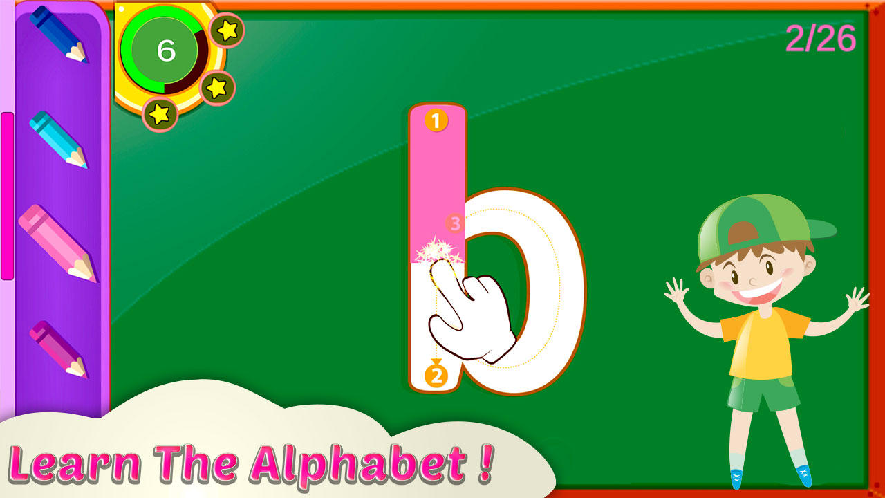 Alphabet Learning - Tracing & Coloring - App on Amazon Appstore