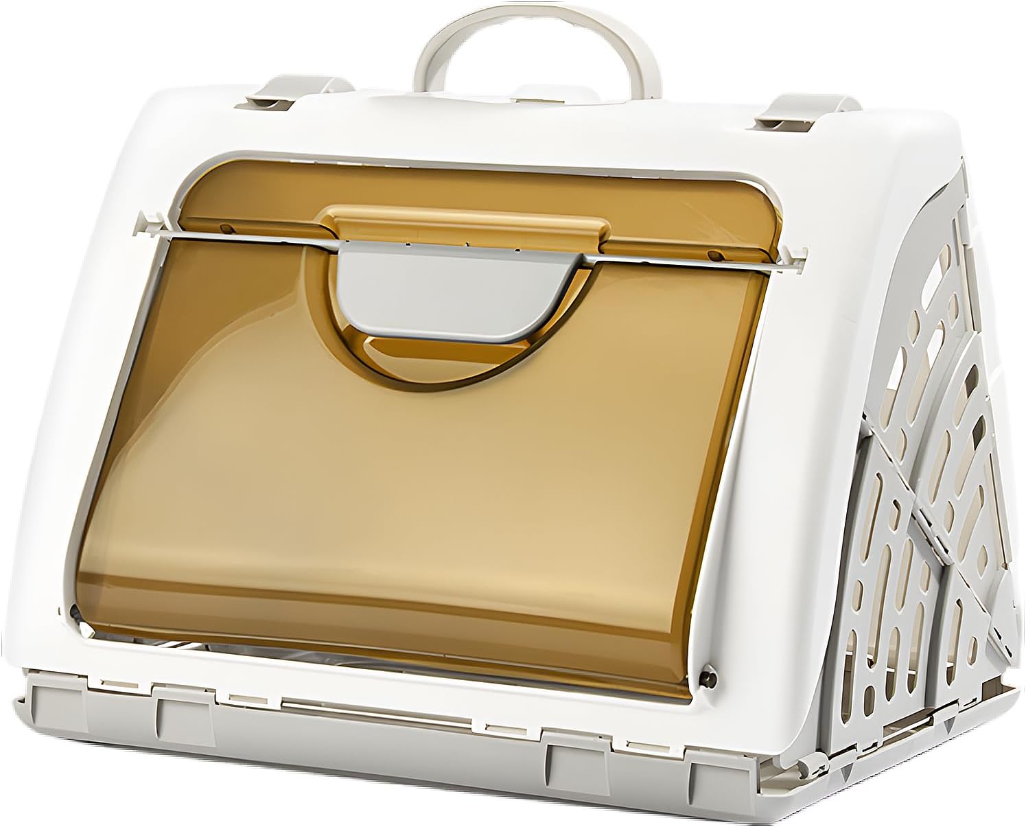 Amazon.com : Collapsible Cat Carrier Hard, Travel Pet Carriers Bag for ...