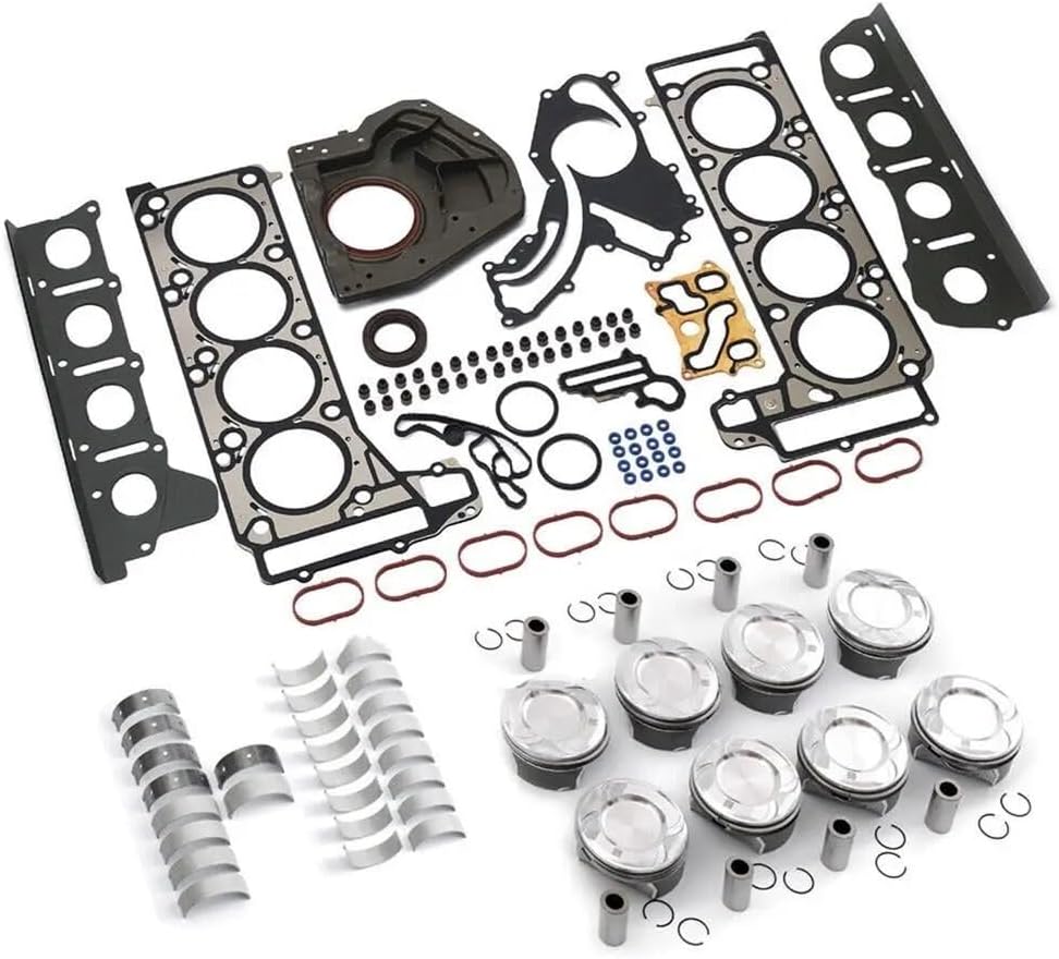 M278 Engine Overhaul Rebuild Kit & Timing Chain Set w/ 4x VVT for MB 4 ...