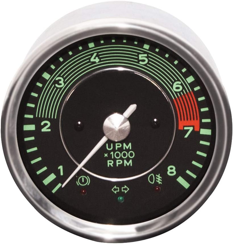 Amazon.com: 4 Inch Tachometer 0 To 8000 356 Series Gauge, Compatible ...