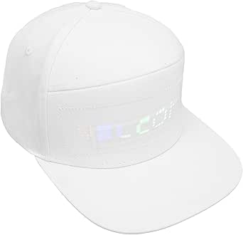 Amazon.com: LED, Programmable Adjustable LED Hat APP Control for Party ...