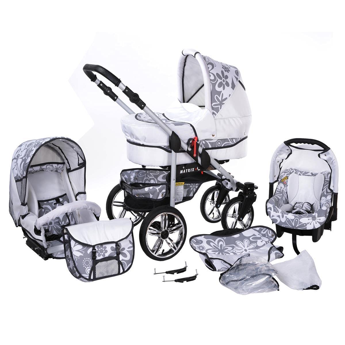 3 piece pram set discount