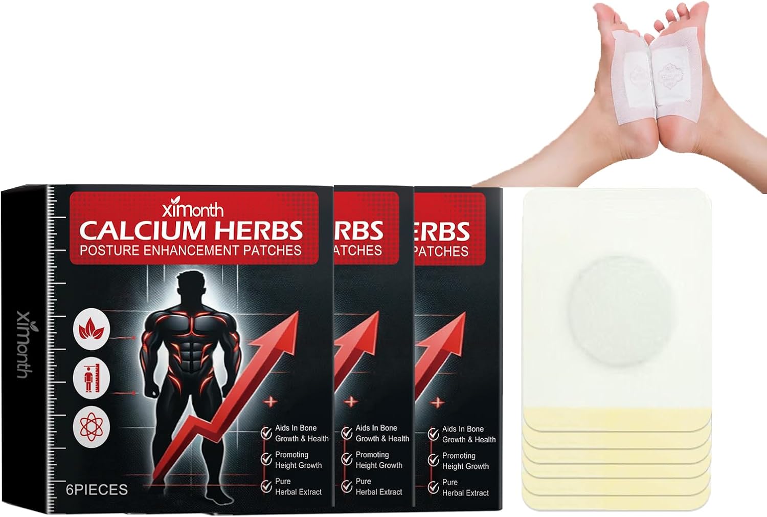 Amazon.com: BeRFLo Height Growth Patch,Heightening Booster Herbal Patch ...