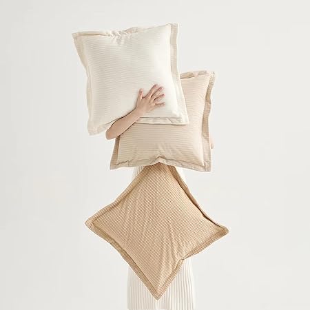 Amazon.com: COCO TOP Pack of 3 Large Throw Pillow Cases 24x24inch, Soft ...