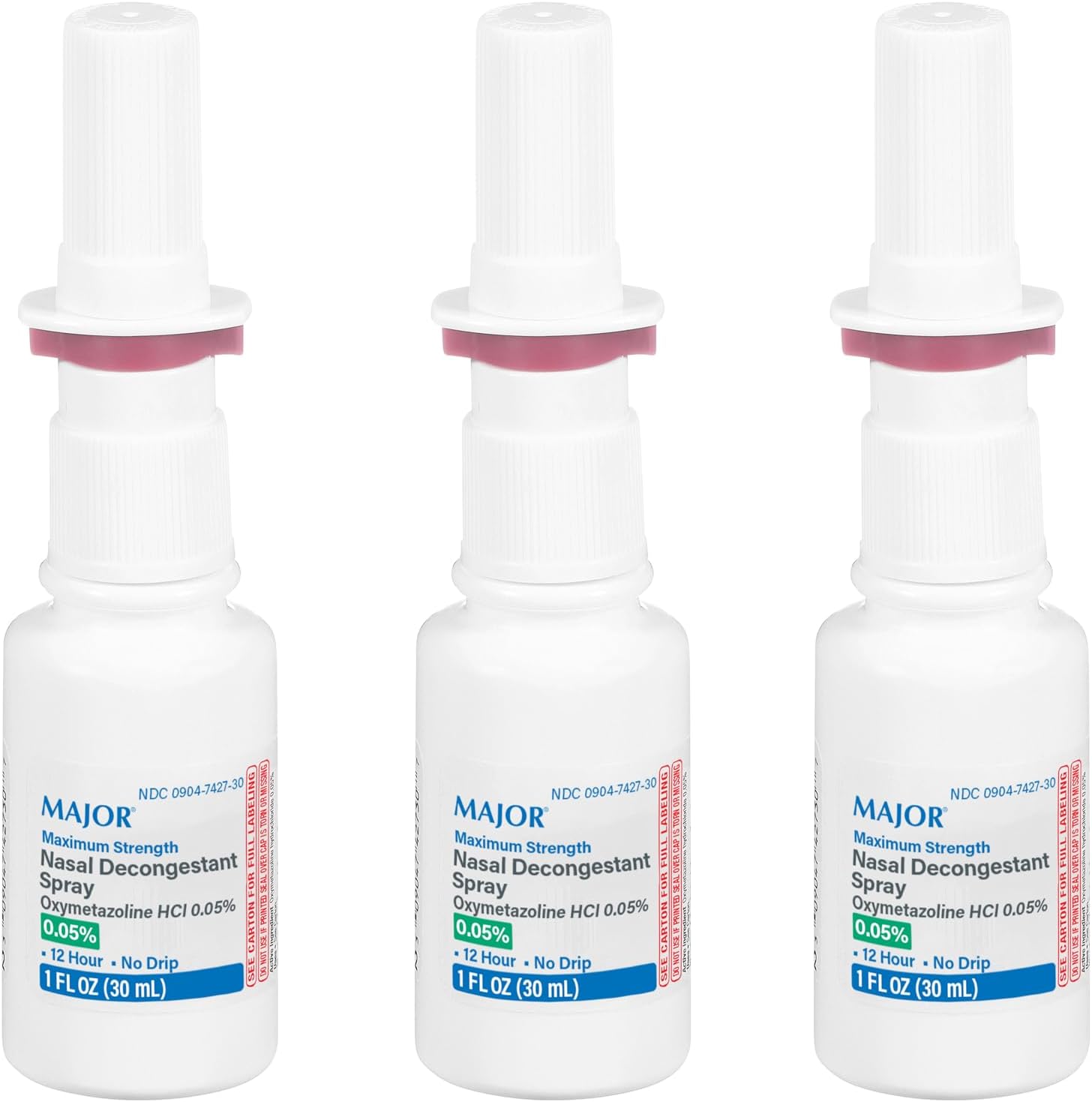 Amazon.com: Afrin Original Nasal Spray, 3 Pack, 1 Fl Oz per Pack ...