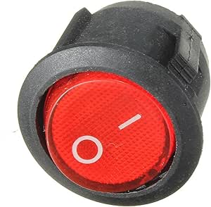 Amazon.com: KIROJA 10Pcs 20mm Diameter Small Round Boat Rocker Switches ...