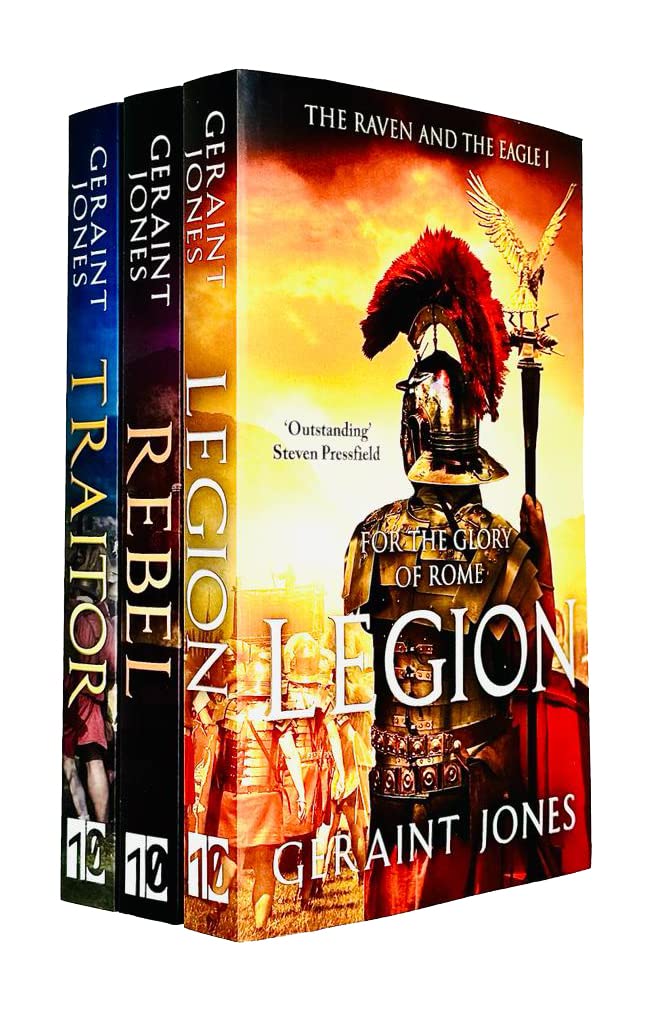 Geraint Jones The Raven and the Eagle Series 3 Books Collection Set ...