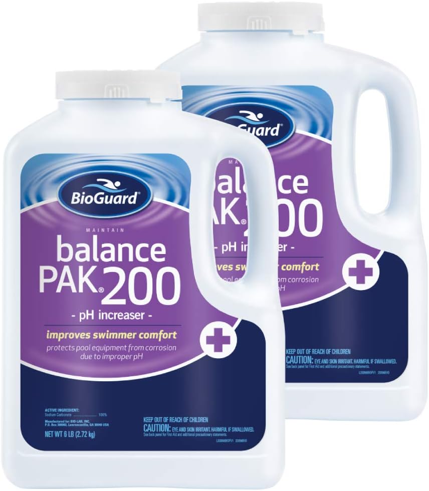Amazon.com : BioGuard Balance Pak 200, 6 lb, Pack of 3, pH Increaser ...