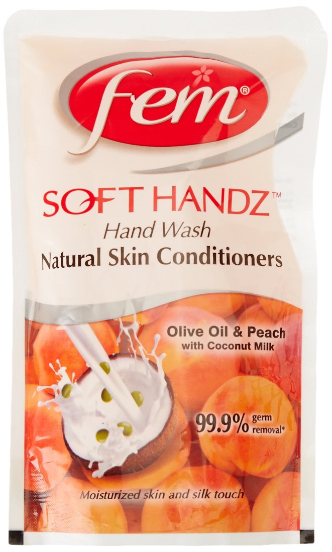 Fem Soft Handz Hand Wash – Enriched with goodness of Olive & Peach with ...